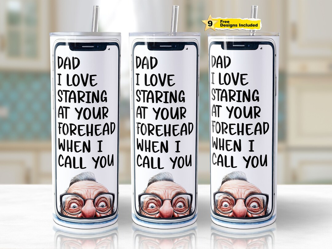 Funny Dad Fathers Day Tumbler Wrap Sublimation Tumbler Design Fathers ...