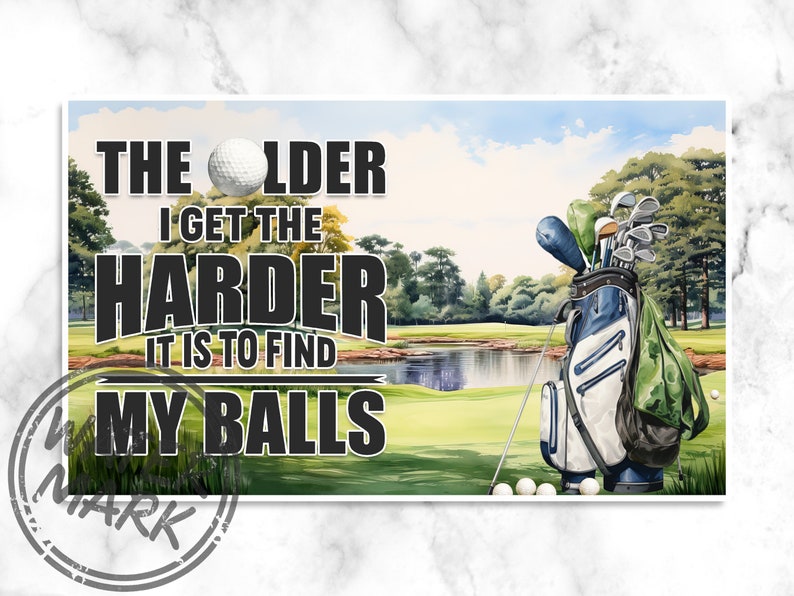 Funny Golf Can Cooler Wrap Sublimation Design (digital File) - Etsy