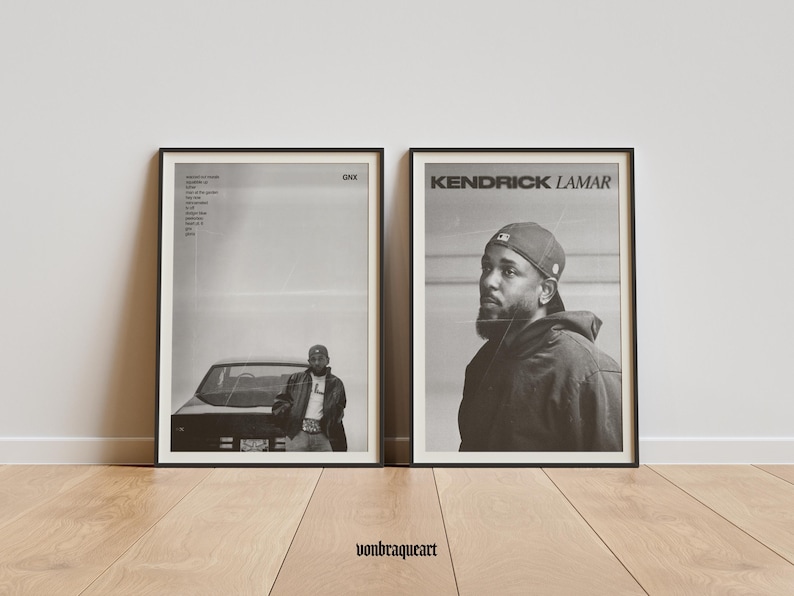 Kendrick Lamar Poster Set: GNX Inspired Wall Art (digital Download) - Etsy