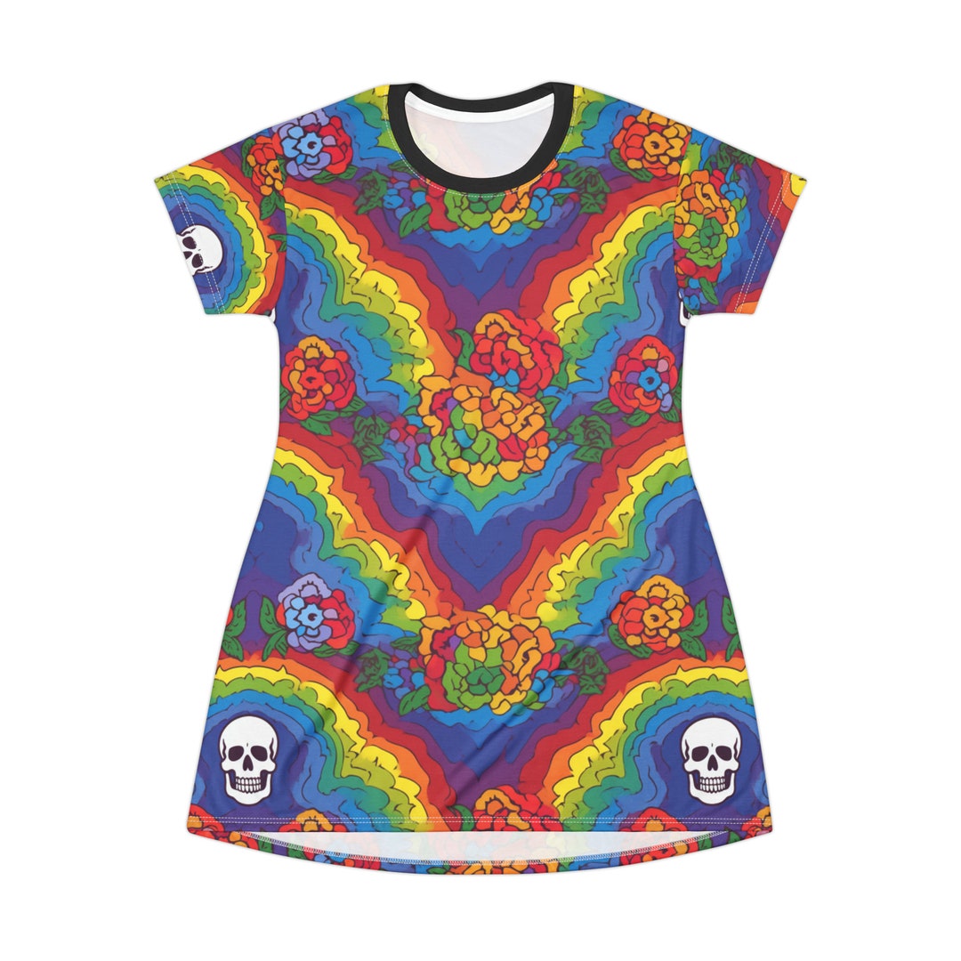 Grateful Dead Dress, Summer Dress , Hippie Dress , Party Dress ...