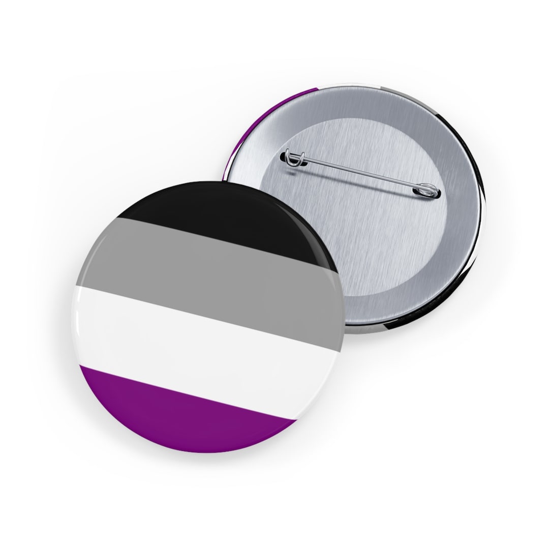 ASEXUAL PIN Asexual Pride Asexual Flag Pin - Etsy