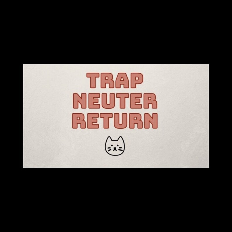 Trap, Neuter, Return TNR Social Media Post Kit Includes 4 Different ...
