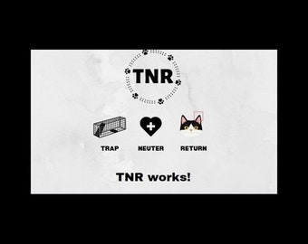 Trap, Neuter, Return TNR | Social Media Post Kit | Includes 4 Different ...