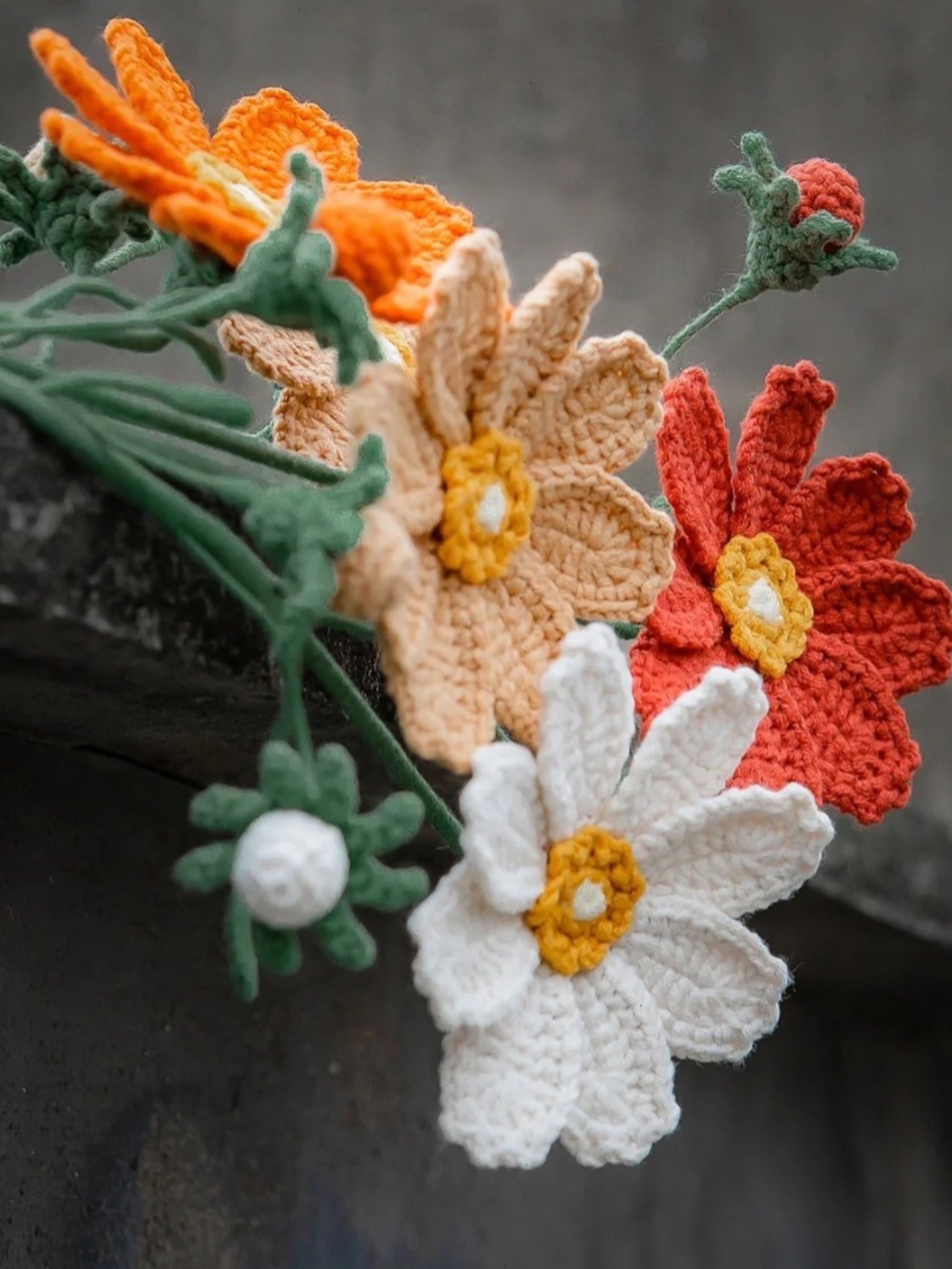 Digital Crochet Cosmos Pattern and Tutorial Video - Etsy