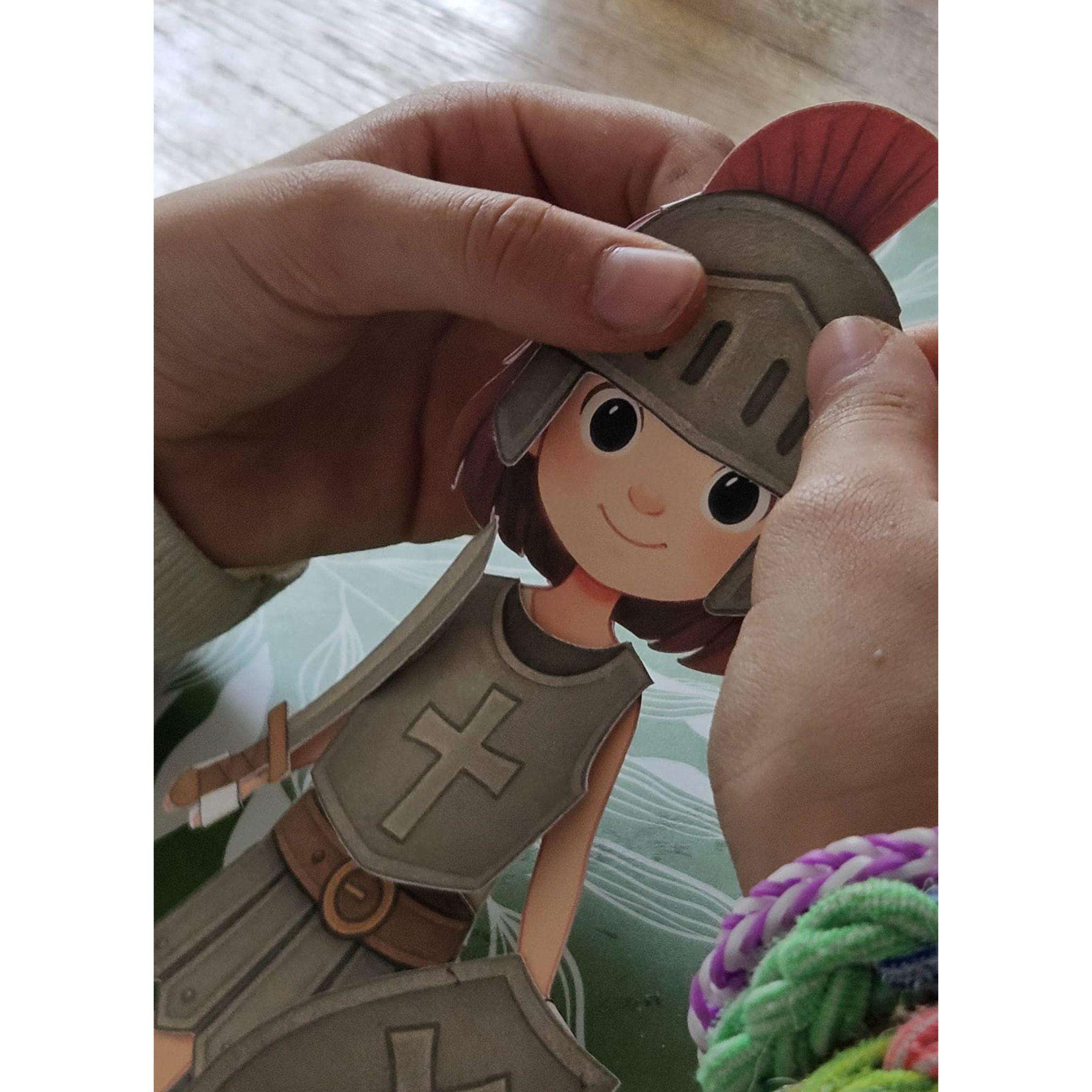 Armor of God Paper Dolls, Christian Activity for Kids – 8 Printable ...