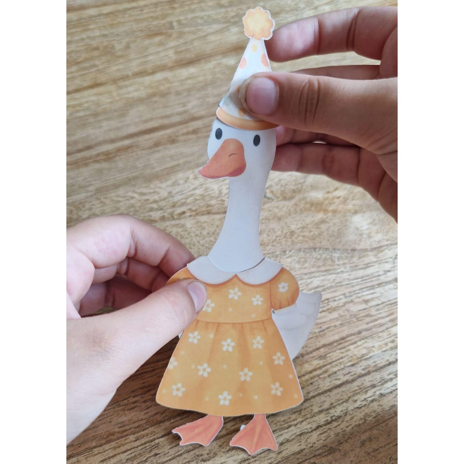 Silly Goose Paper Doll Printable – Fun Cottagecore Activity for Kids ...