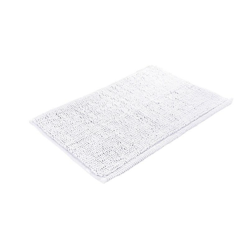 Plush Feel Bath Rugs Quick Water Absorbent Non Slip Micro Bobble ...