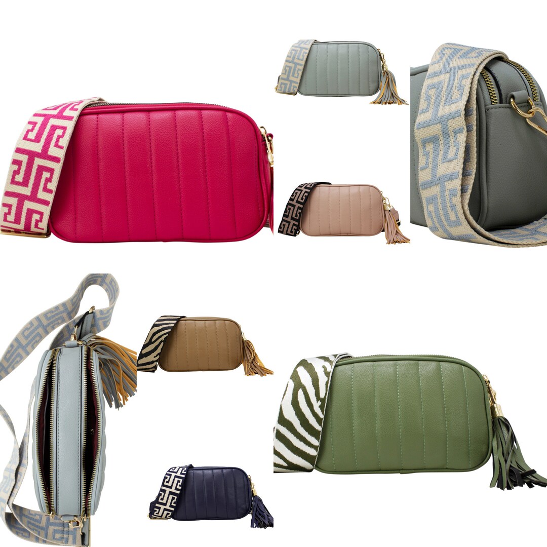 Ladies Vertical Stitch Lines Crossbody Bag Women Shoulder Clutch Handbag C8212 - Etsy