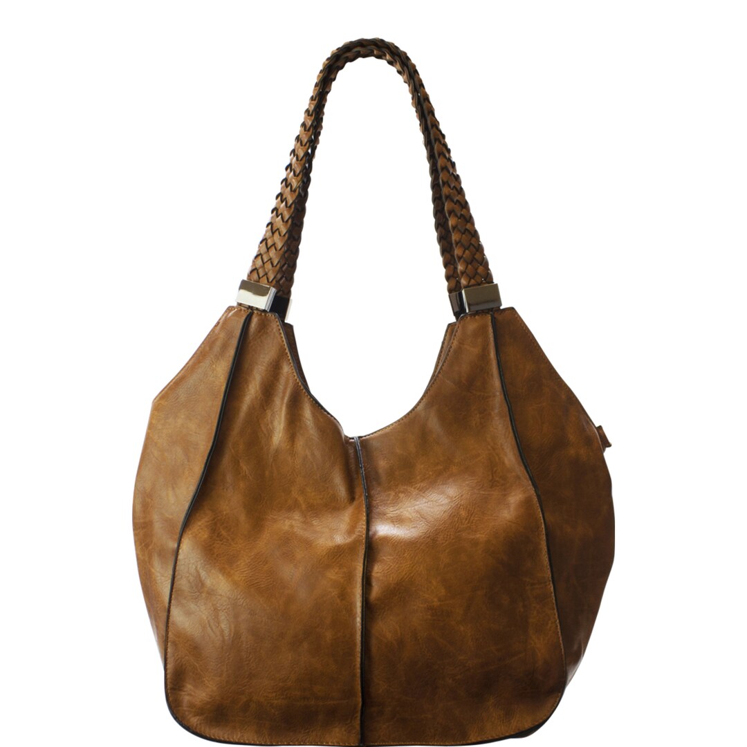 Women Top Braided Handle Hobo Shoulder Handbag Casual Travel Shopping ...