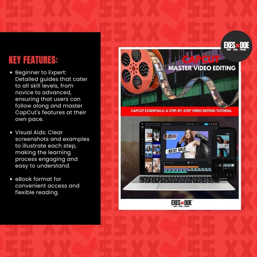 CAPCUT Editing Step-by-step Guide - Etsy