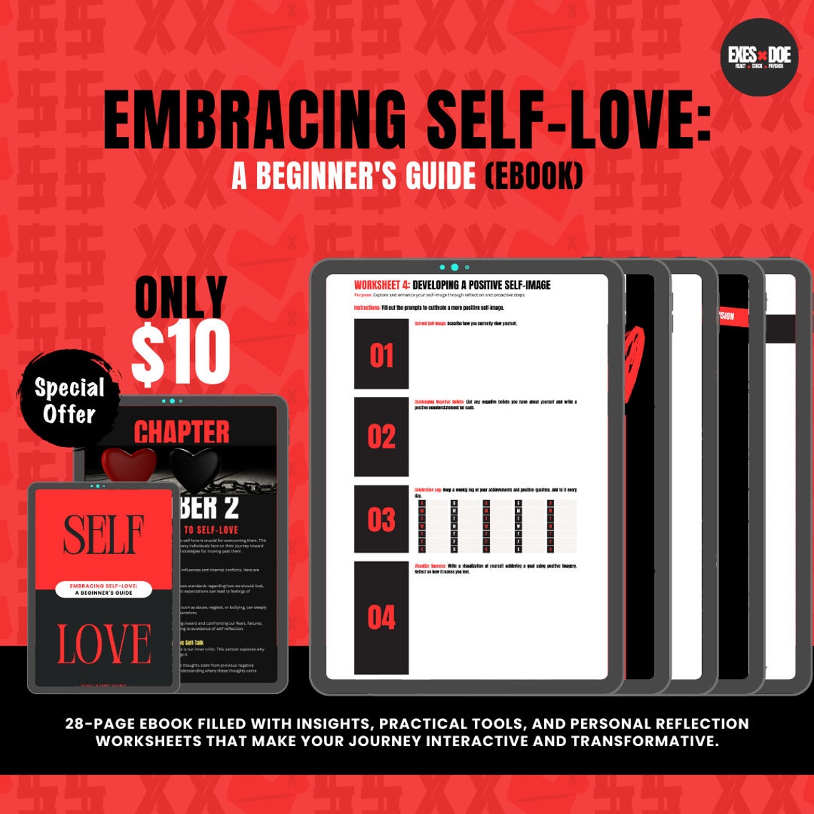 Embracing Self-love: A Beginner's Guide (ebook) - Etsy