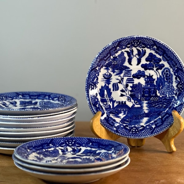 Staffordshire Side Plates - Etsy