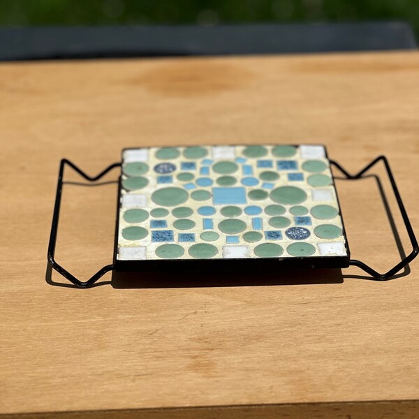 Metal Tile Trivet - Etsy
