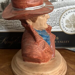 John Wayne Bust / True Grit / Hand Painted - Etsy