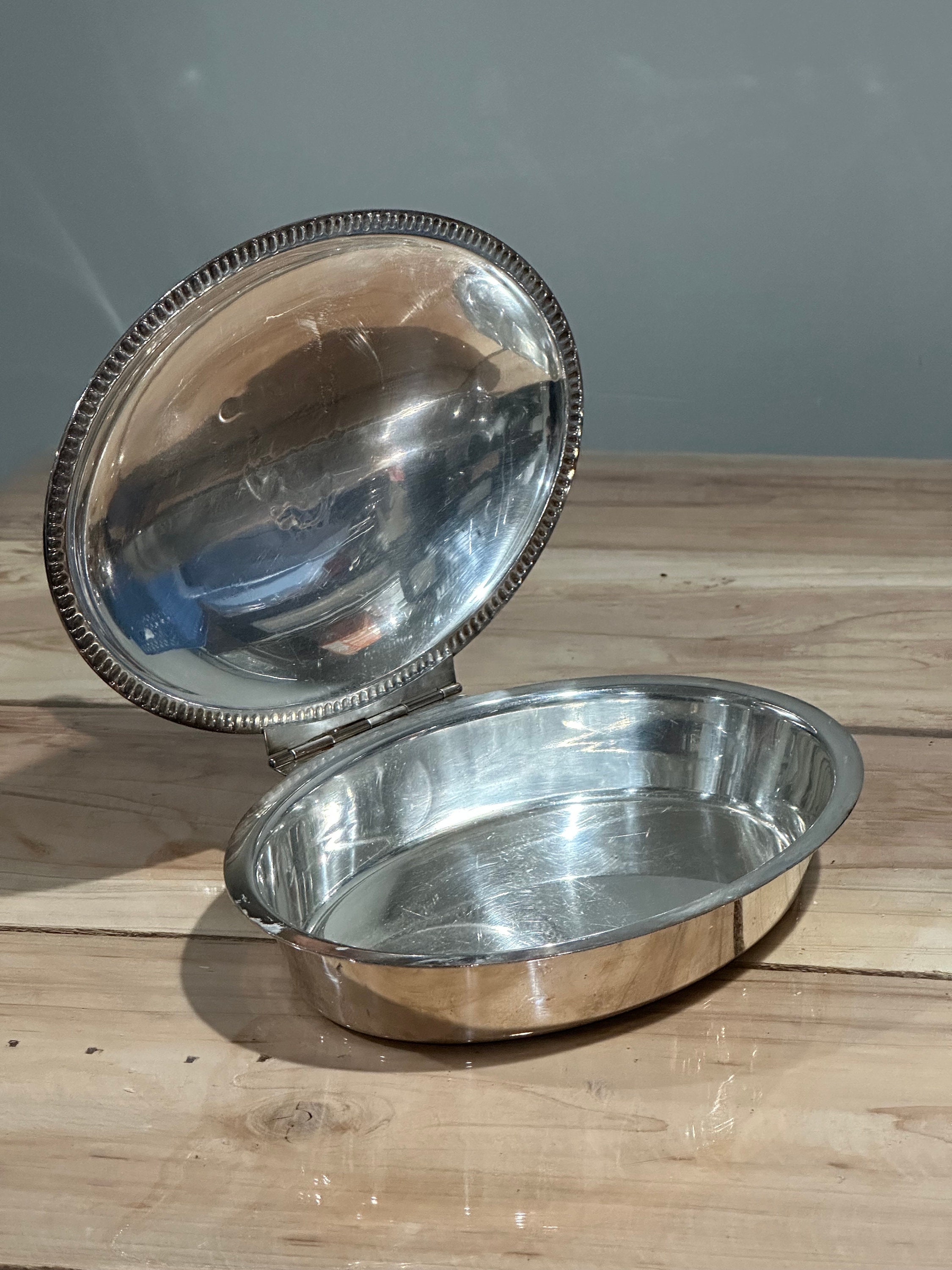 Vintage Cigarette Dispenser Silver Plate Silent Butler - Etsy