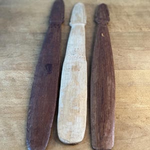 New Guinea Australia ~ Aboriginal Sword Clubs ~ Set of 3 ~ Vintage - Etsy