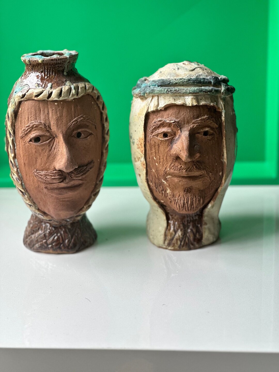 Vintage Studio Pottery ~ Head ~ Statue ~ Bust ~ You Choose ~ Holy Grail ...