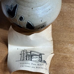 Stoneware Jug Creamer Set ~ Salt Glaze ~ Made by Jimmy Maloney ...