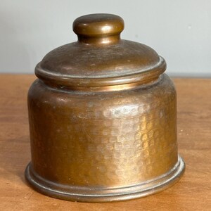 Hammered Copper Humidor ~ Handcraft by Arrow Metal New York ~ Art Deco ...