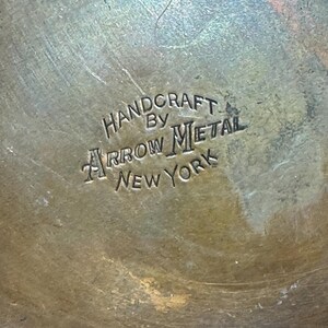 Hammered Copper Humidor ~ Handcraft by Arrow Metal New York ~ Art Deco ...