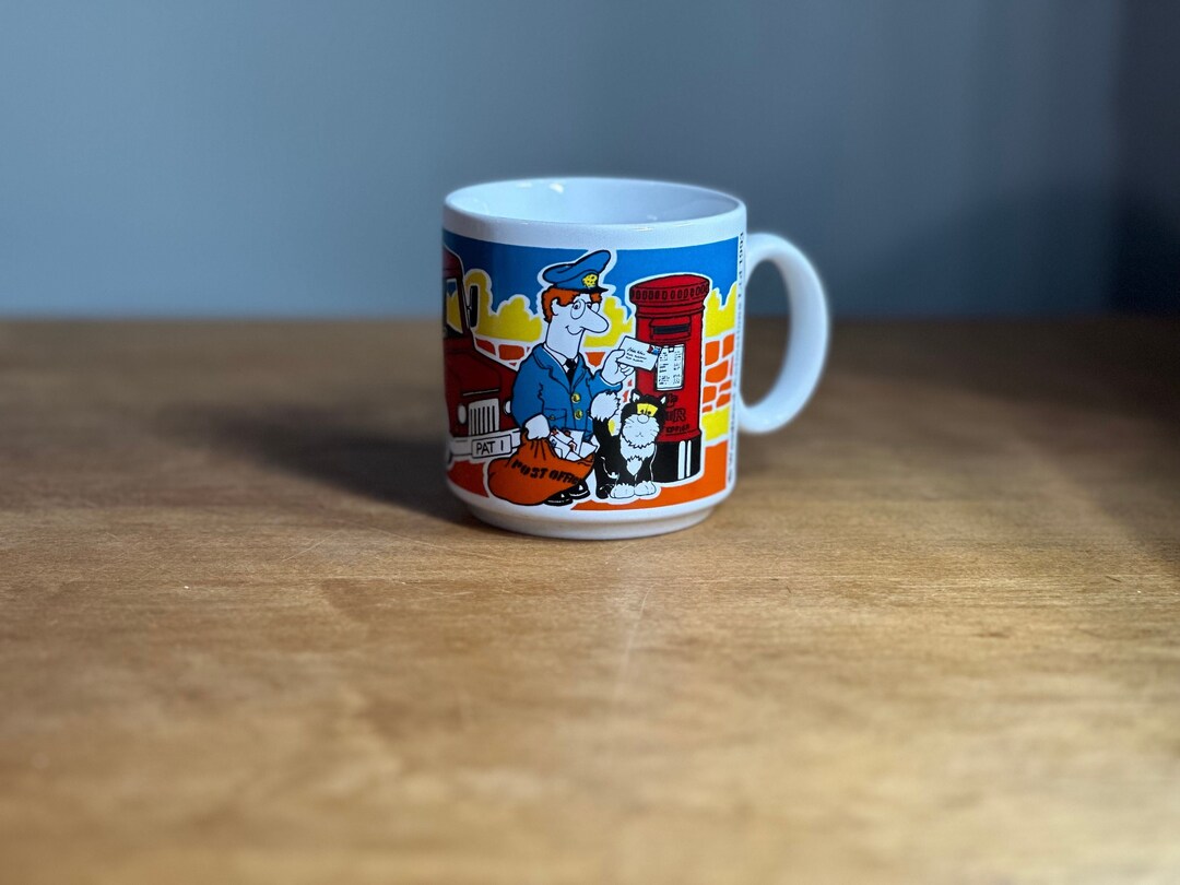 Postman Pat Mug Cup ~ Mint Condition ~ 1993 ~ Made in England - Etsy