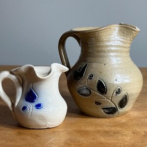 Stoneware Jug Creamer Set ~ Salt Glaze ~ Made by Jimmy Maloney ...