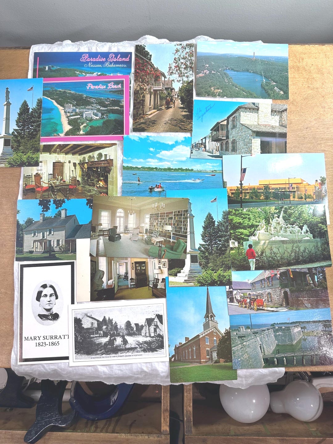 Vintage American Landmarks Postcards - Set of 19 - Etsy