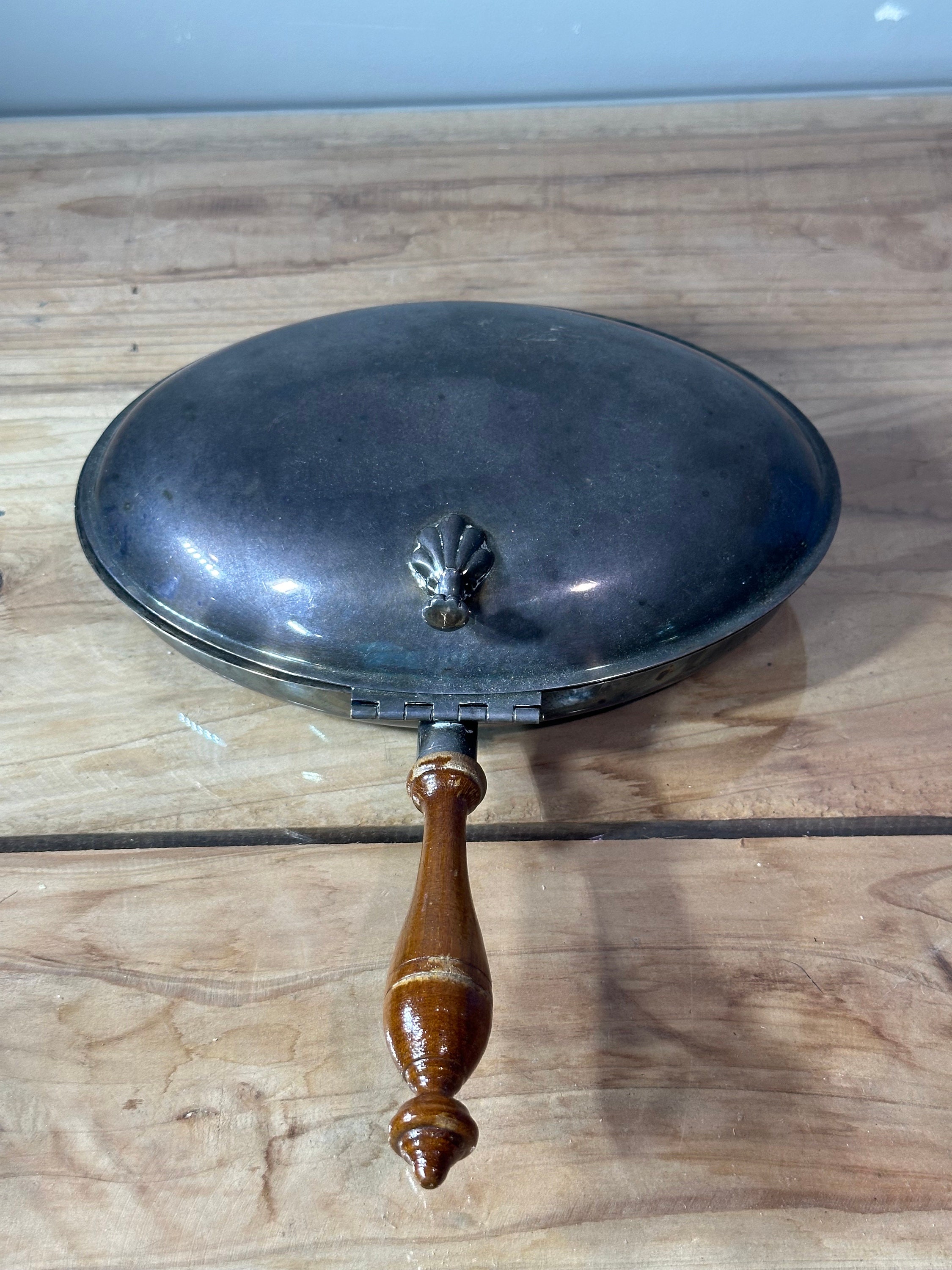 Vintage Cigarette Dispenser Silver Plate Silent Butler - Etsy