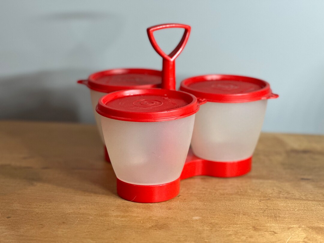Vintage Tupperware Caddy Condiments - Etsy