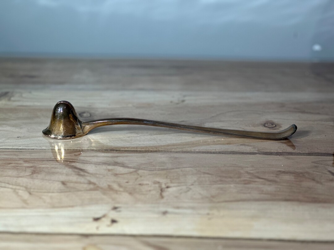 Vintage Silver Candle Snuffer by Gerity ~ 1740 Reproduction ~ Helmet ...