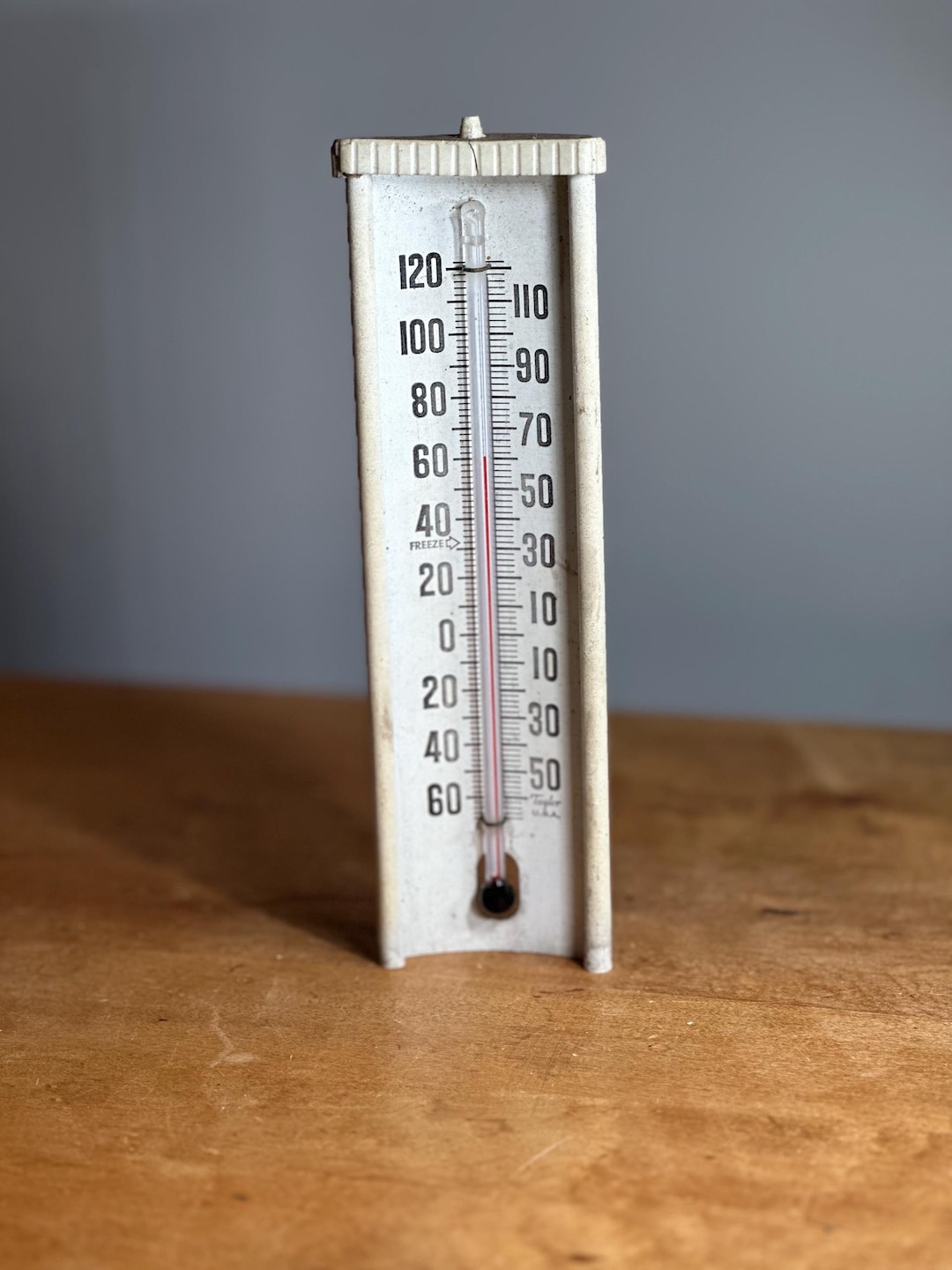 Vintage Taylor Metal Thermometer - Etsy