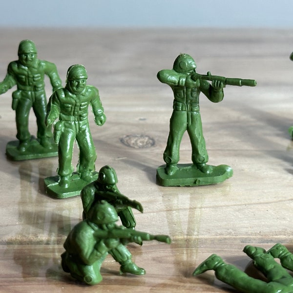 Green Army Figures - Etsy