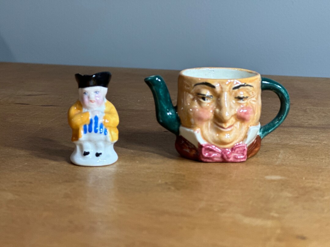 Miniature Toby Jug Teapot Artone England - Etsy