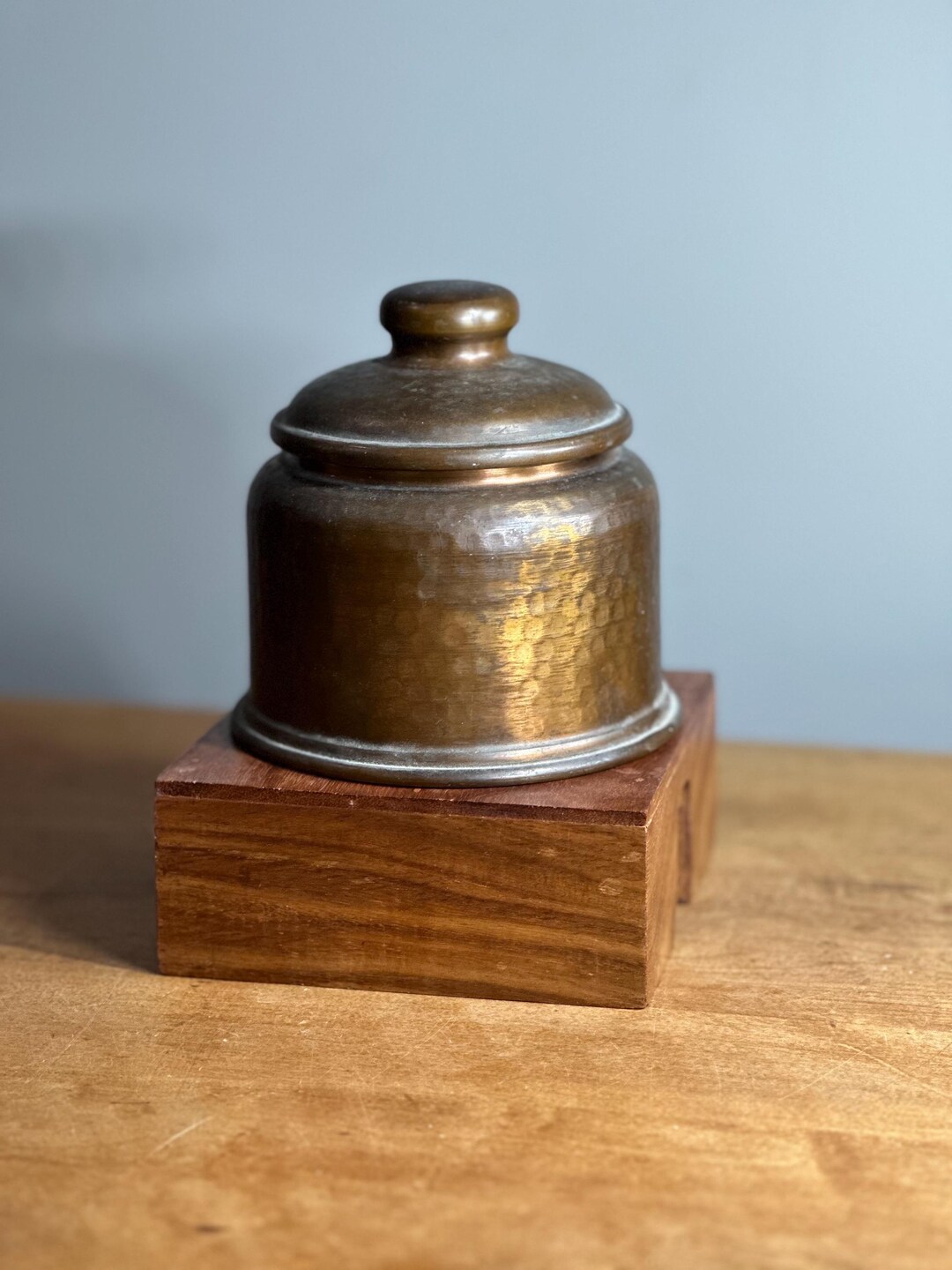 Hammered Copper Humidor ~ Handcraft by Arrow Metal New York ~ Art Deco ...