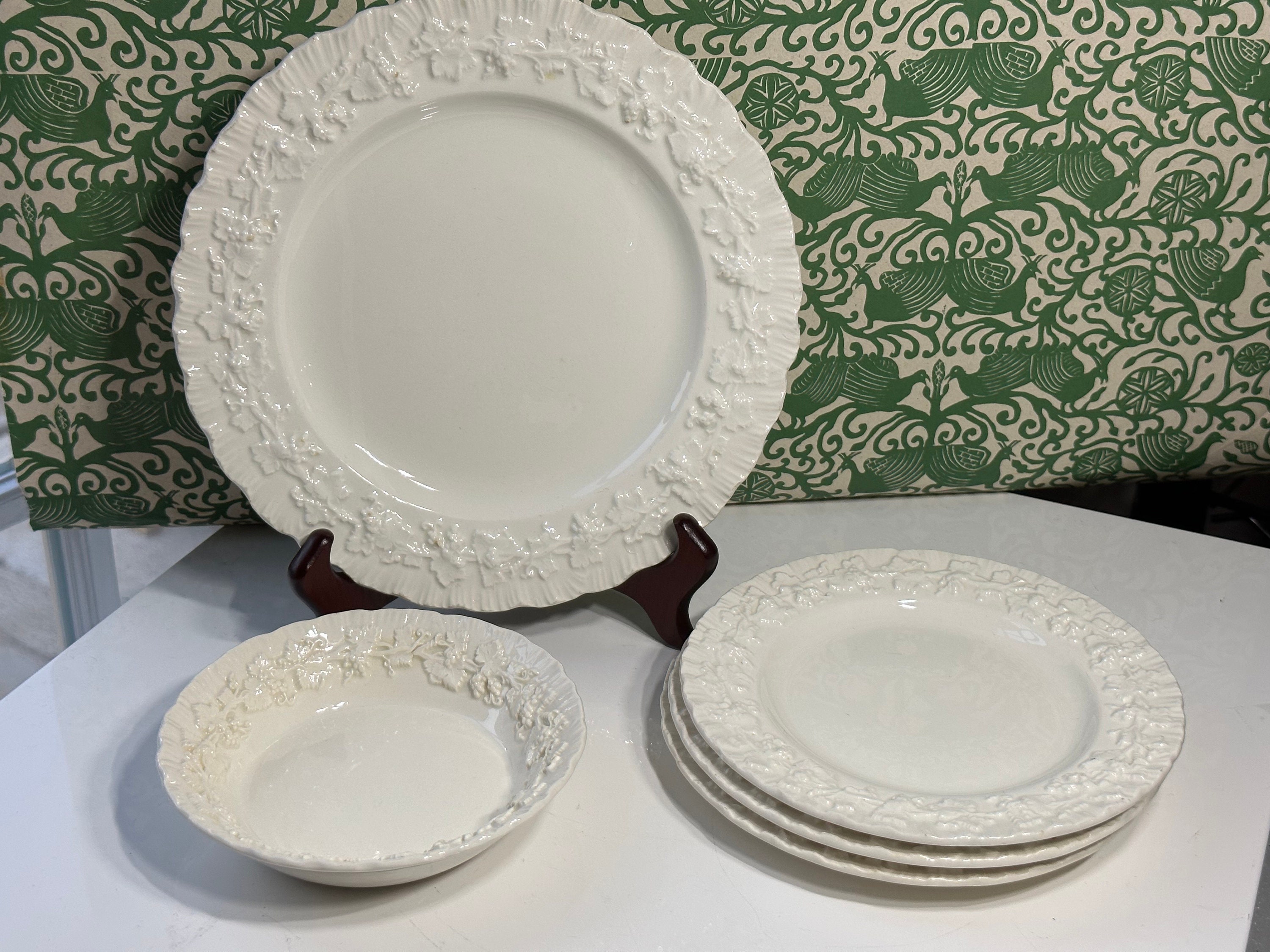 Wedgwood Creamware Vintage Queensware Cup and Saucer - Etsy