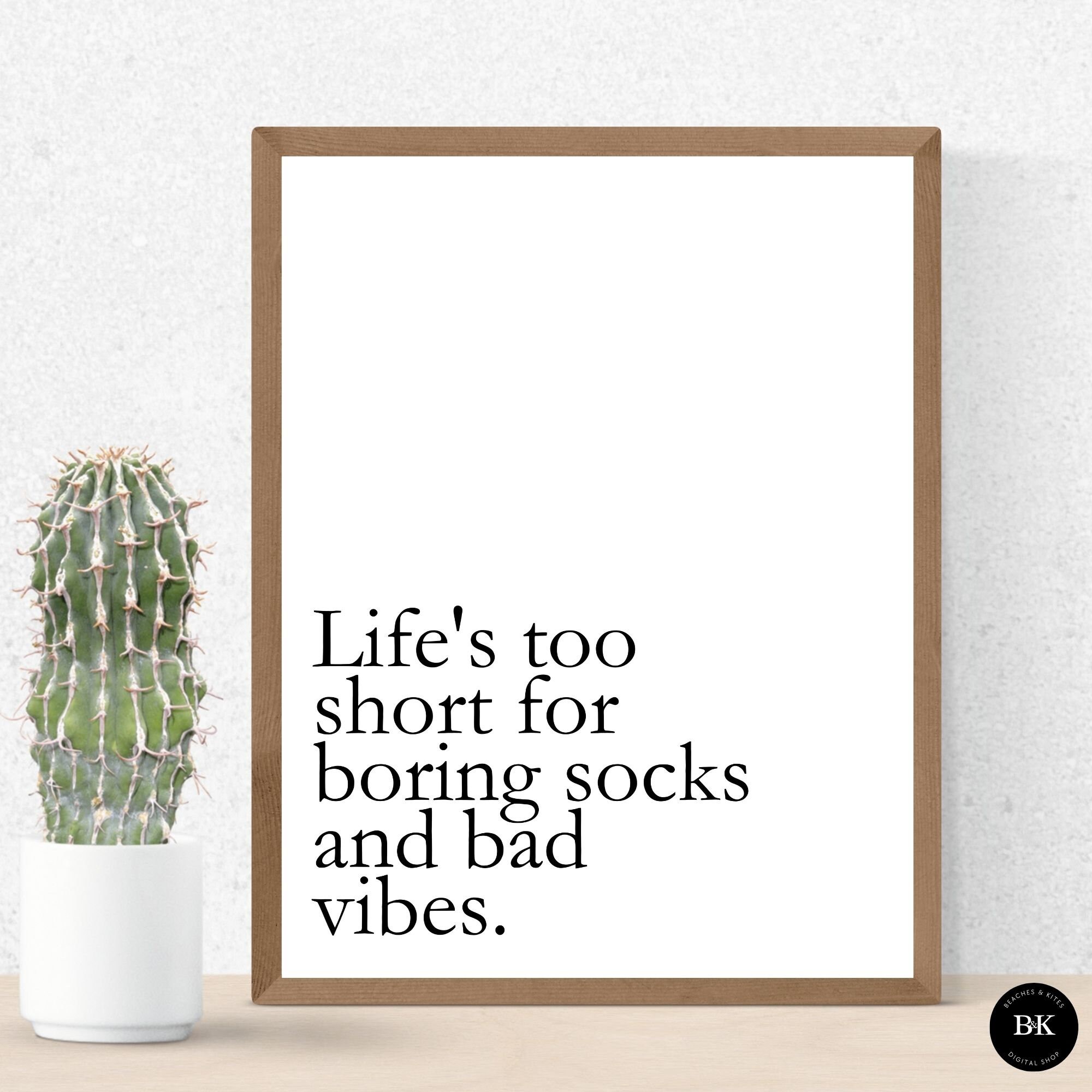 6 Printable Wall Posters | Quotes About Life | Downloadable | Print in ...