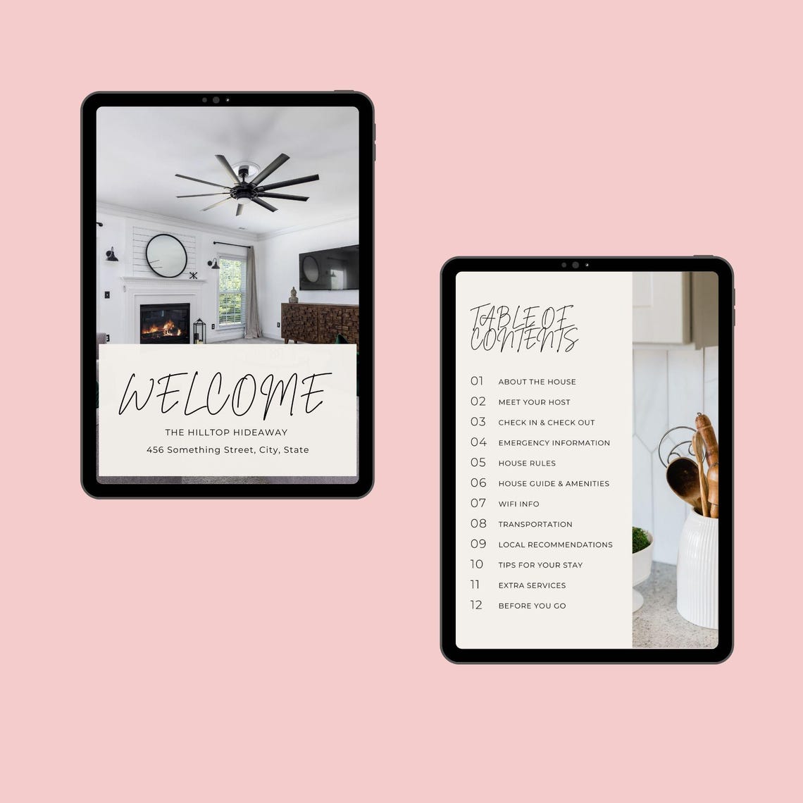 Airbnb Welcome Book | Welcome Packet | Welcome Package | Editable ...