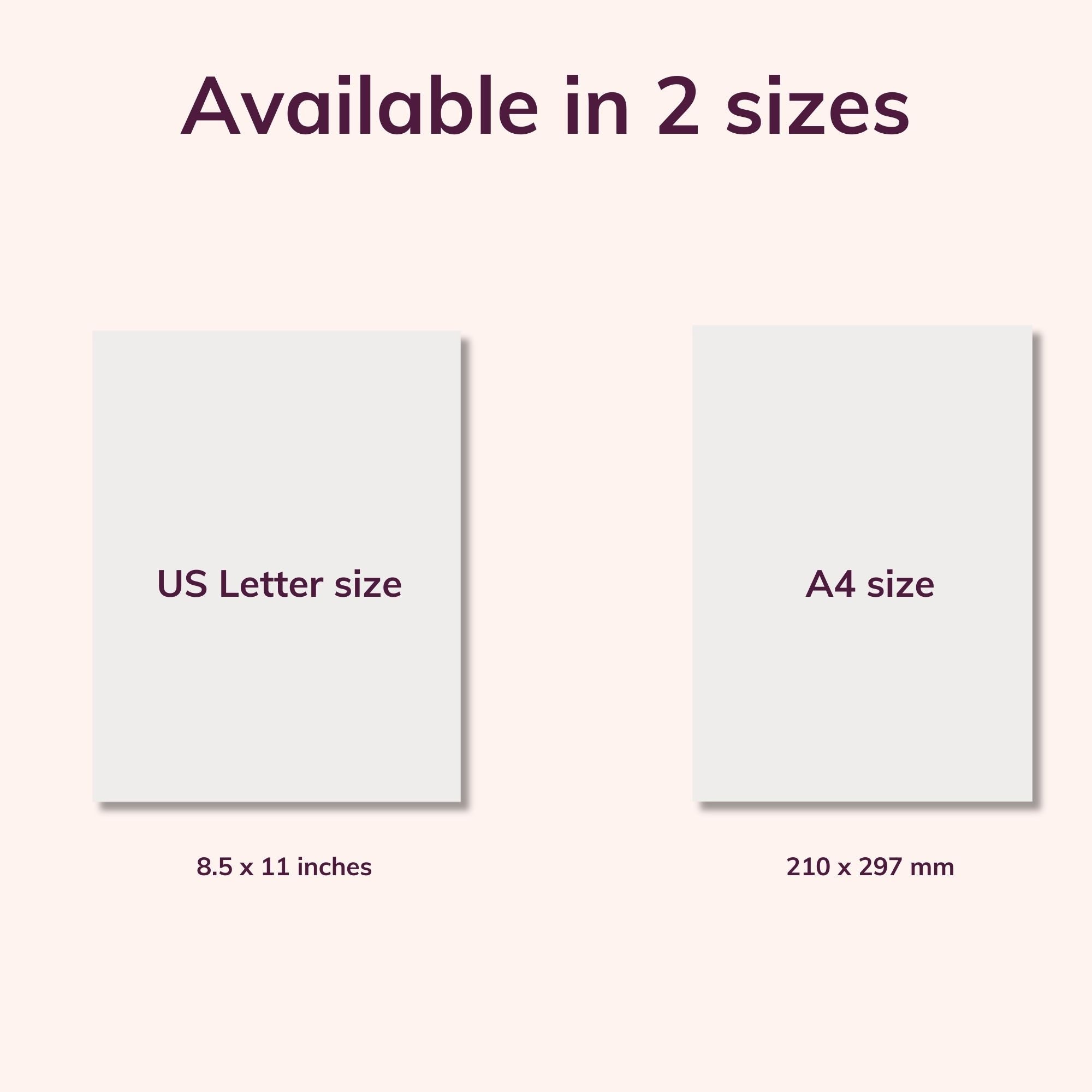 Vision Board Template 2024 Bucket List 12 Templates 5 Yr Goals Annual ...