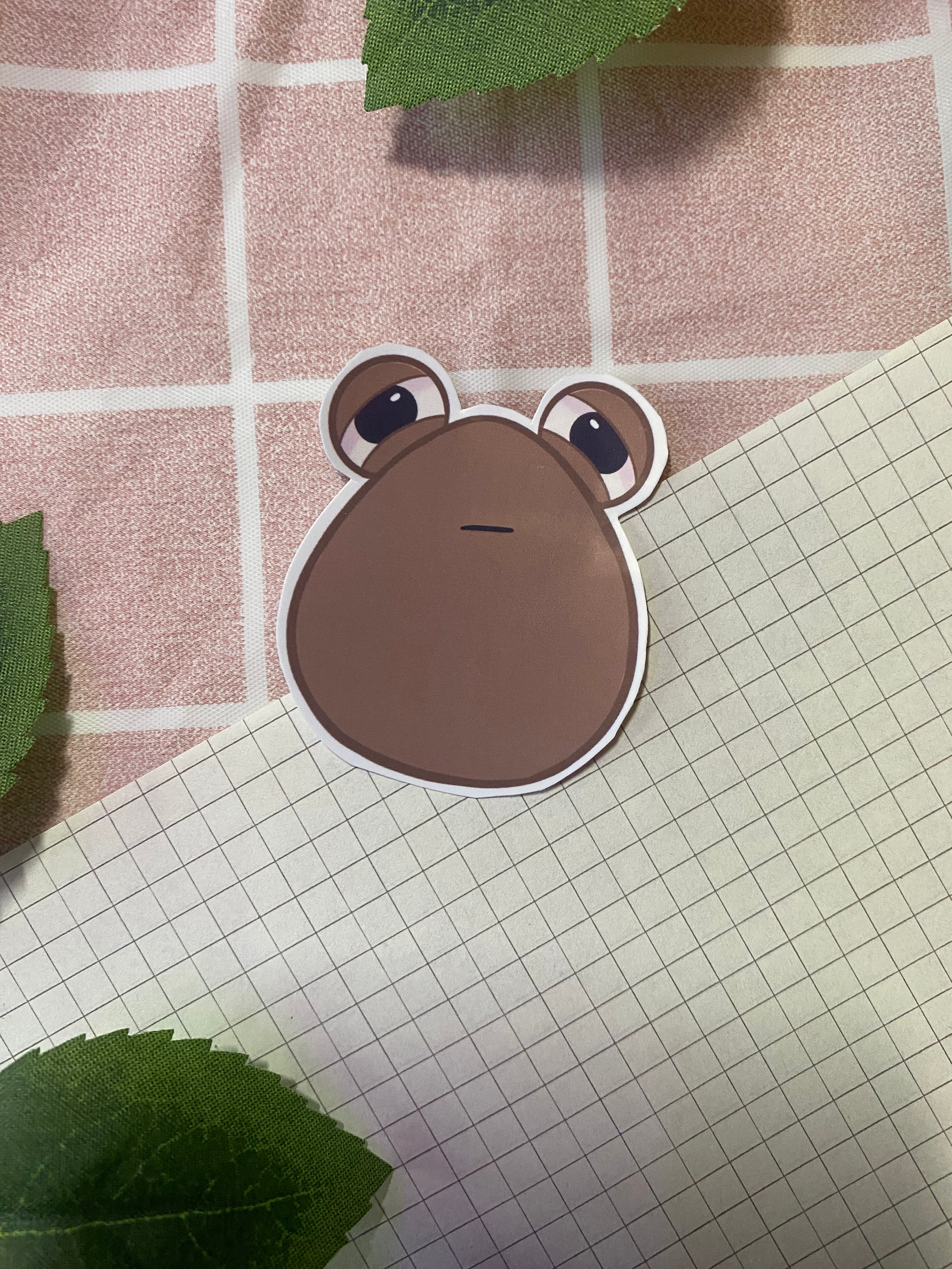 Pou Meme Sticker Pou Meme Sticker - Etsy