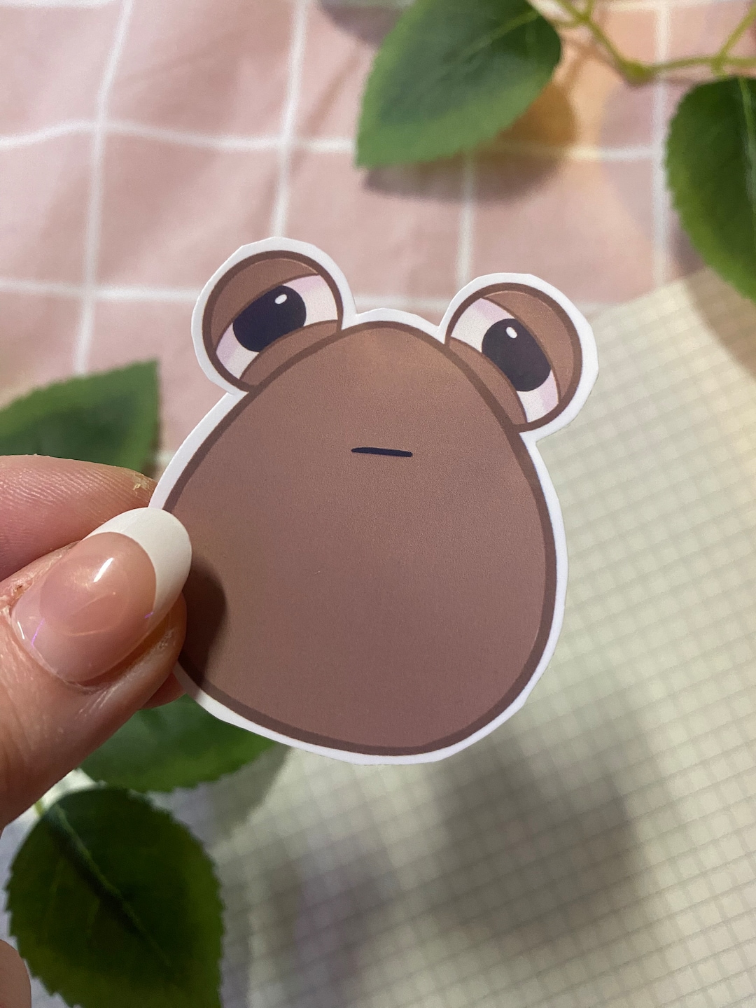 Pou Meme Sticker | Pou | Meme Sticker - Etsy