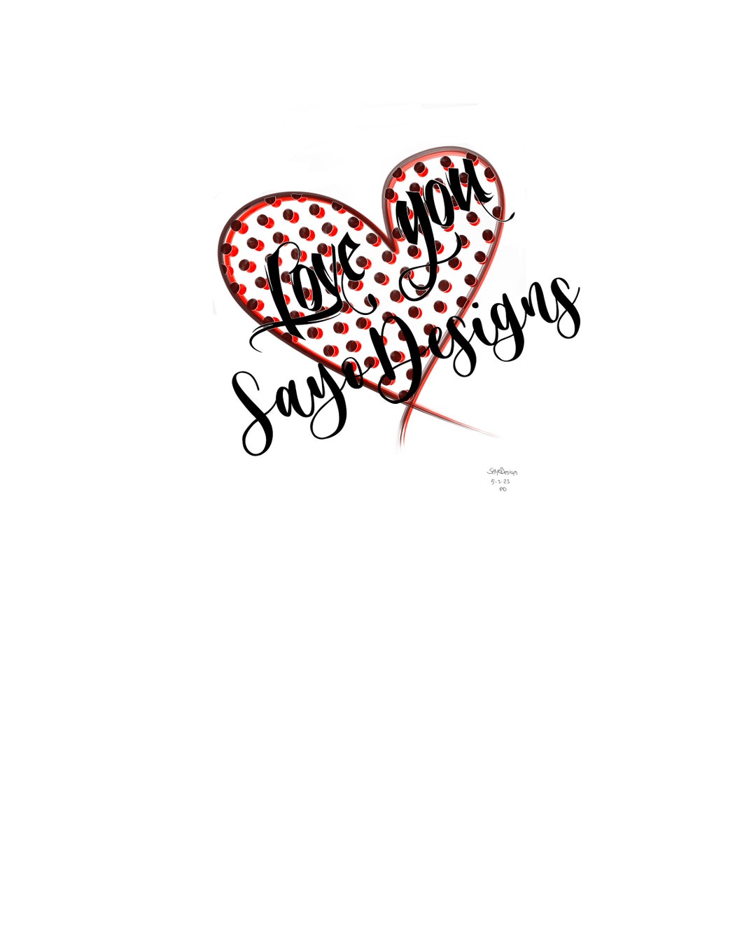Digital Print Tattoo Drawing - Etsy