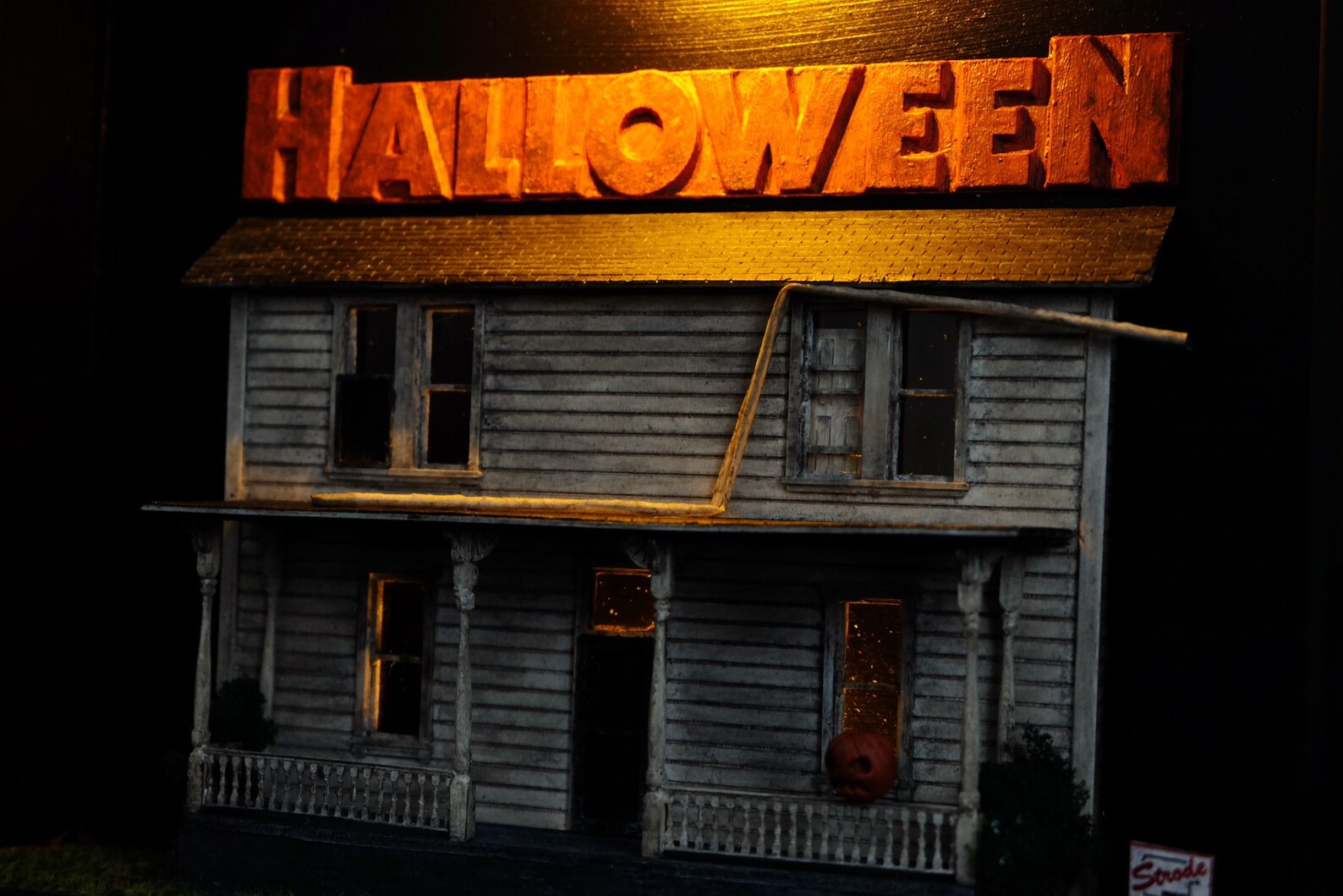 1978 Halloween Movie Michael Myers Horror House Shadow Box Diorama - Etsy