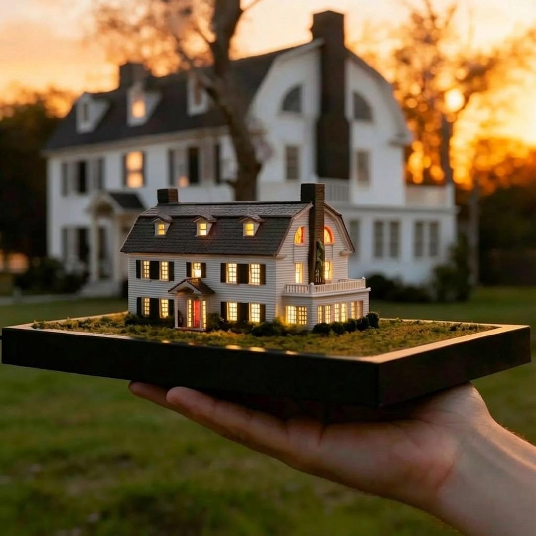 Custom House Replica Miniature: Personalized Architectural Model Gift ...