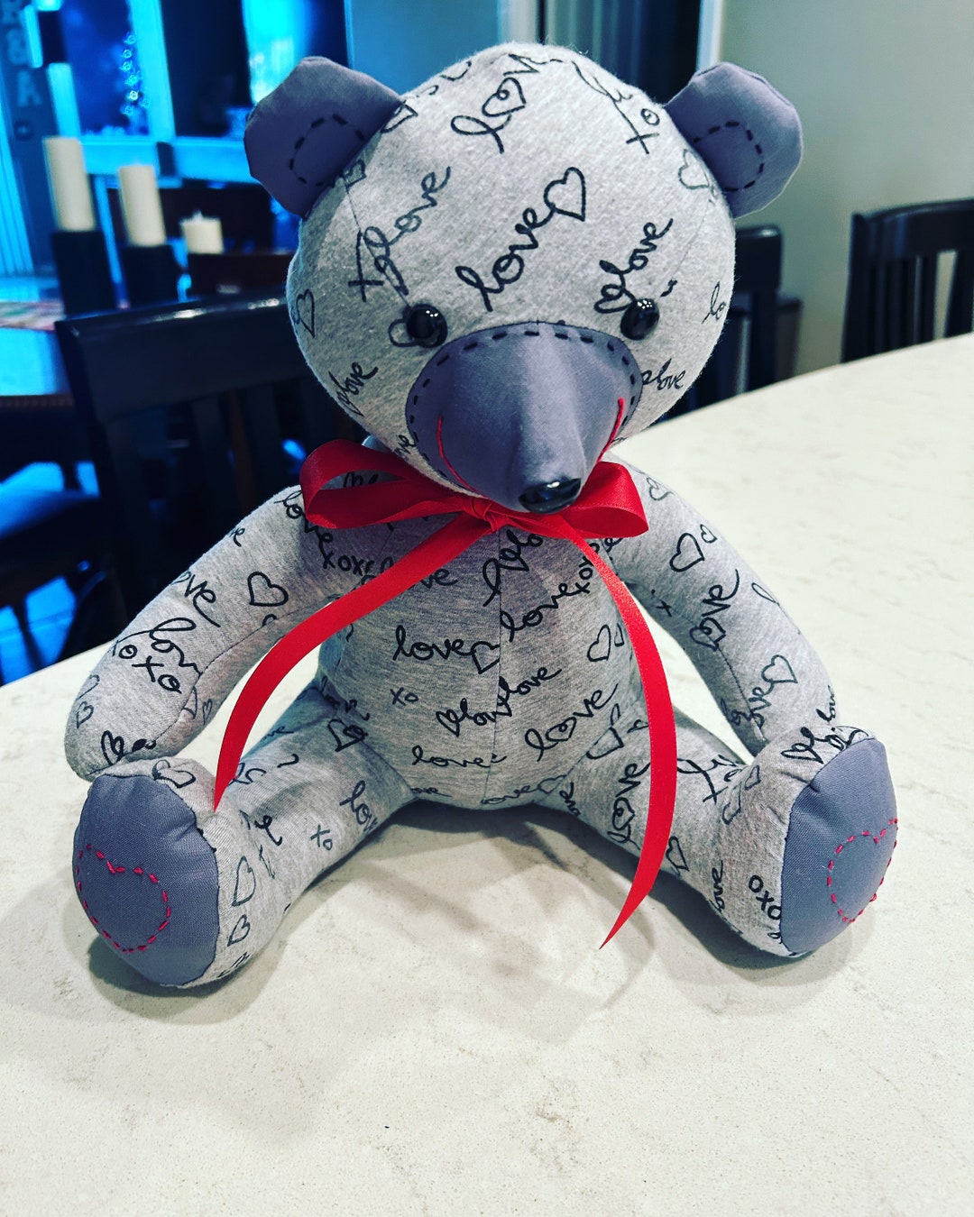 Custom Made Memory Bears - Etsy