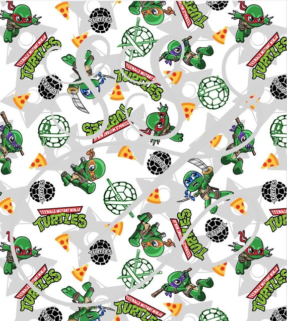 Ninja Turtle Shell Pattern Background