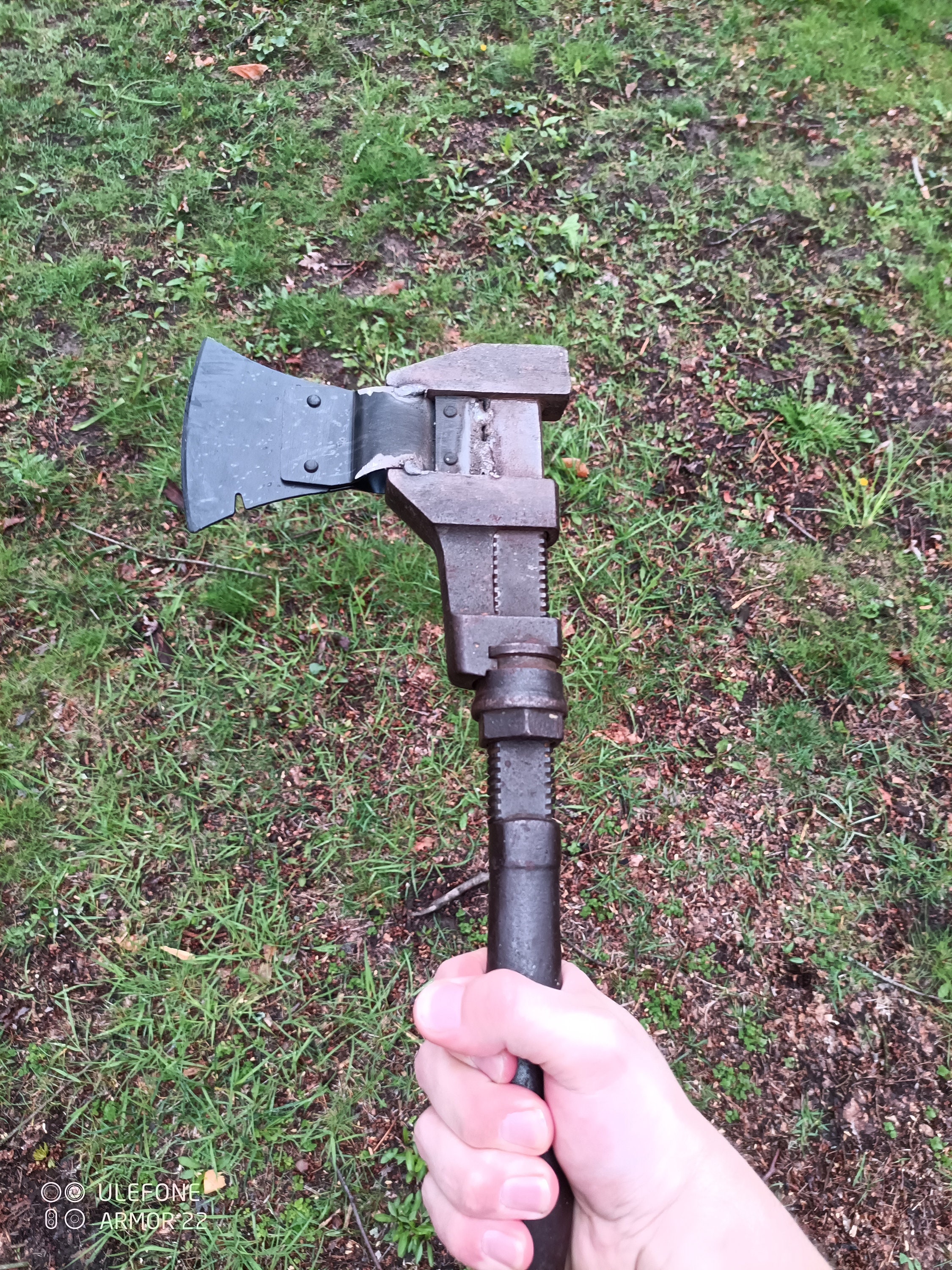 Pipe-wrench Tomahawk - Etsy
