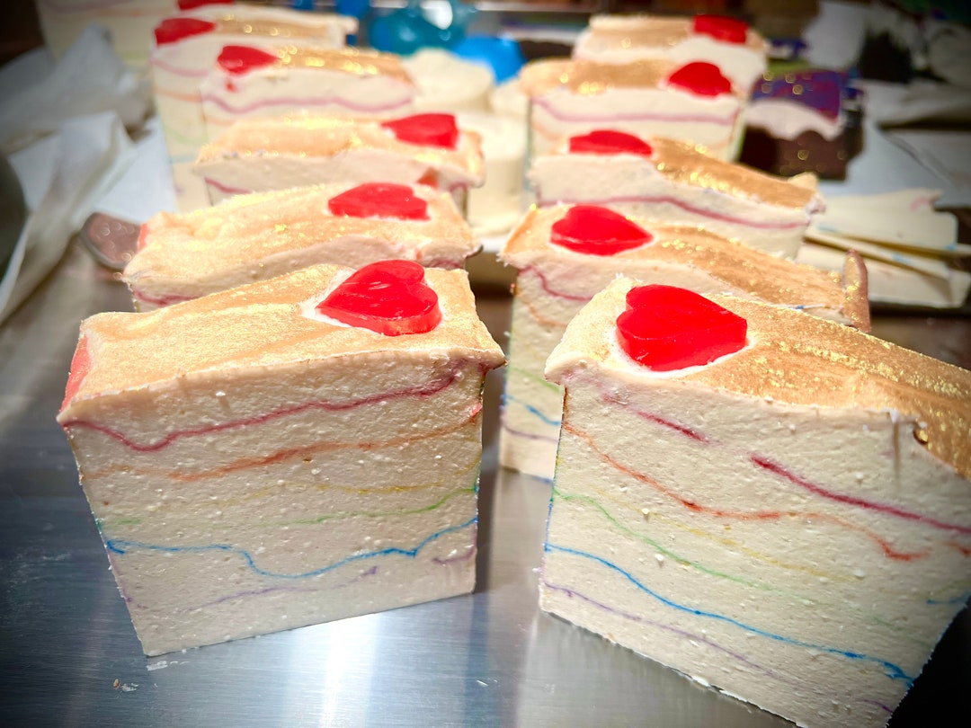I Love Cake Goat Milk and Kaolin Clay Soap Artisan Handmade Indulgence ...