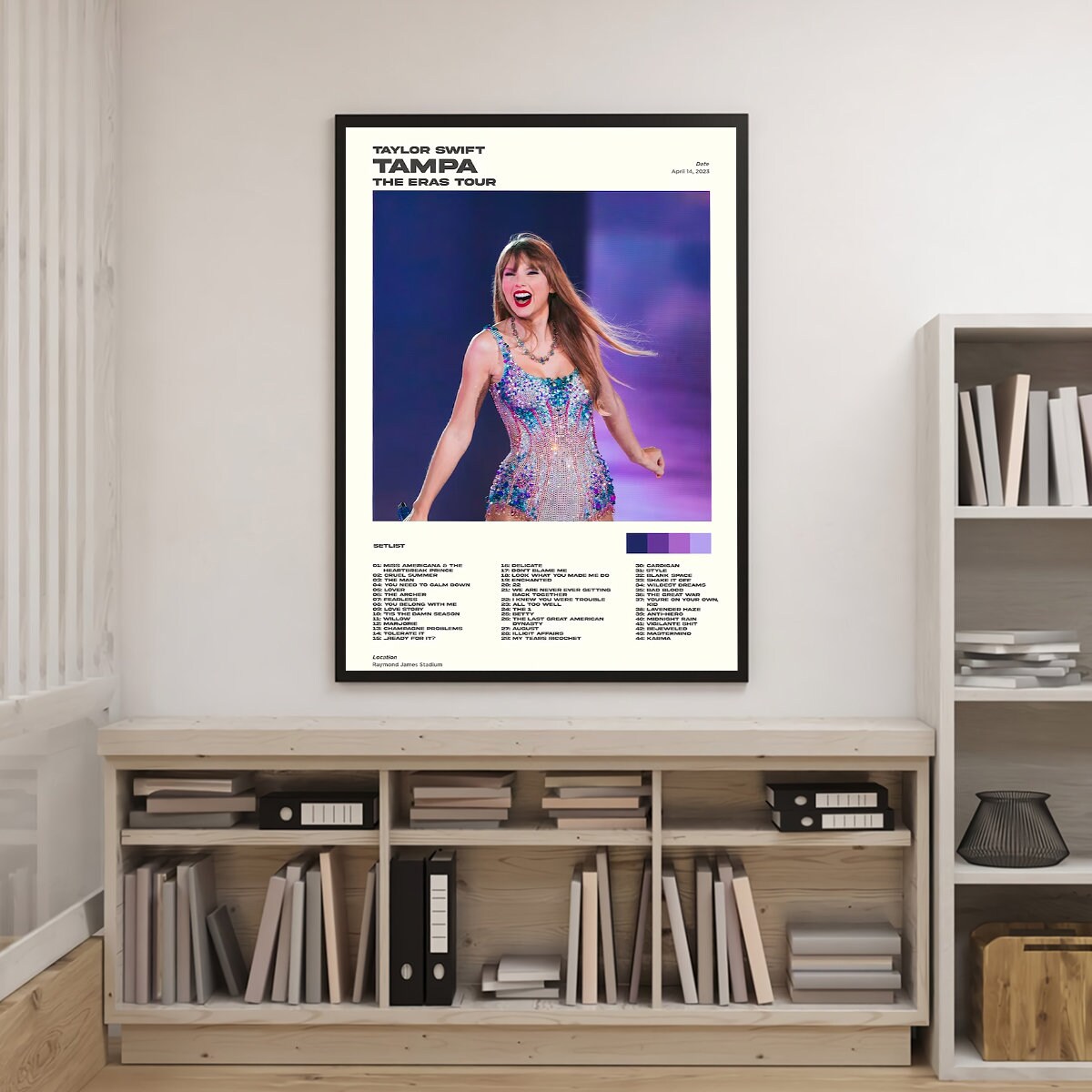 Custom Eras Tour Poster, Taylor The Eras Tour Poster sold by Recorded ...