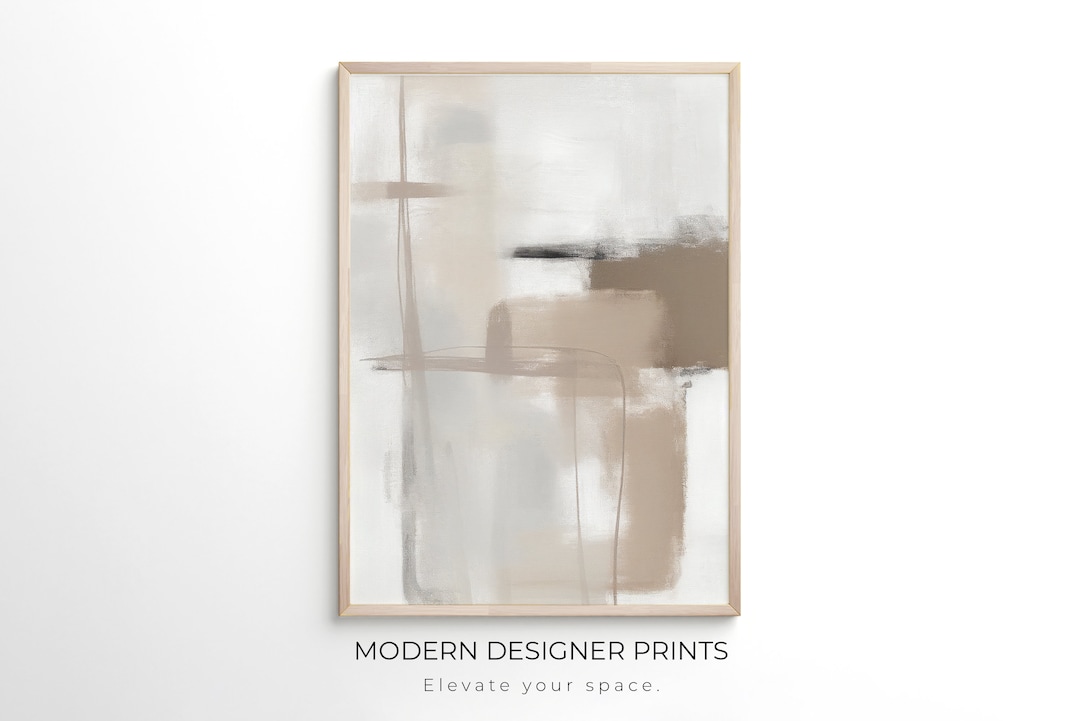 Modern Art | Simple Neutral | Wall Art | Pastel Nordic Prints | Simple ...