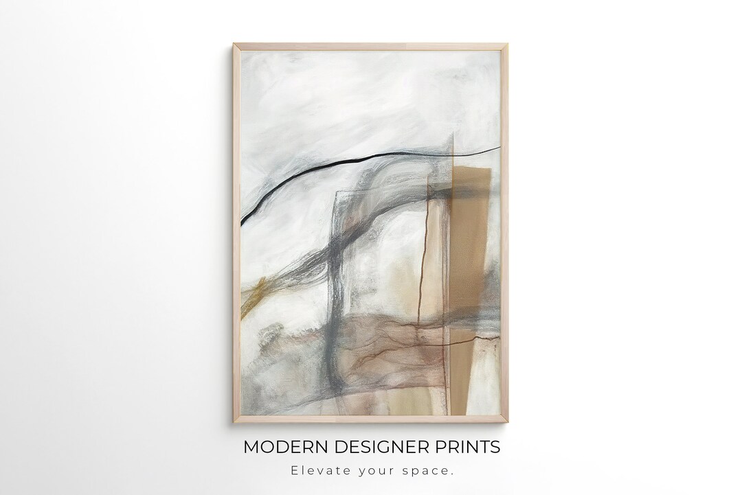 Modern Art | Simple Neutral | Wall Art | Pastel Nordic Prints | Simple ...